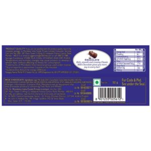 Cadbury Dairy Milk Chocolate Maha Pack, 52g - All Home Product